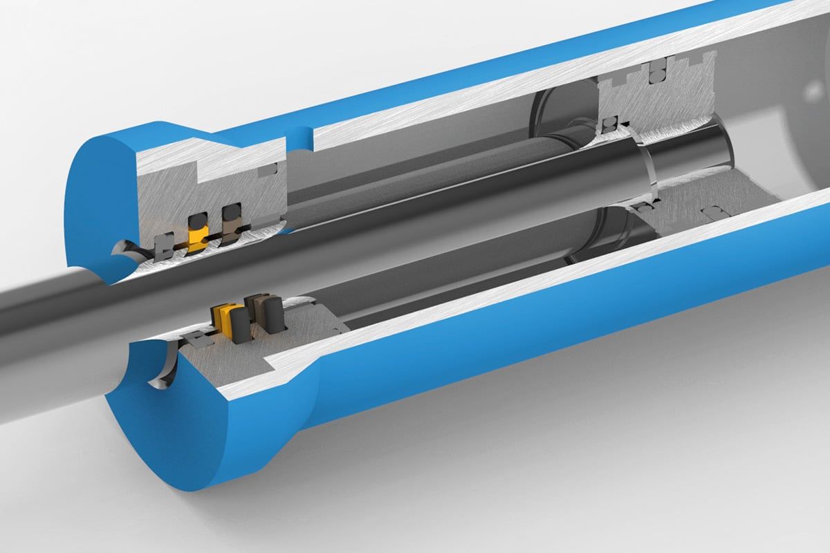 Stangendichtungen für Hydraulikzylinder | Hänssler